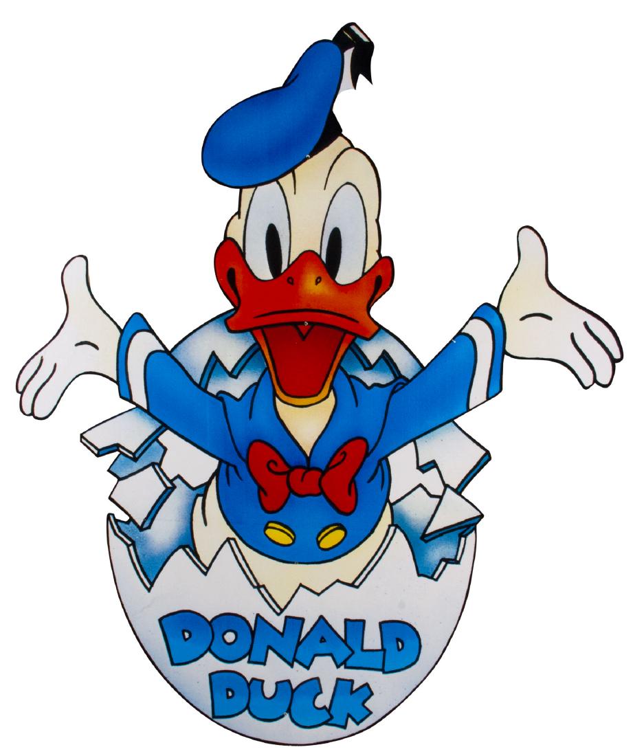 Donald Duck's 50th Birthday Sign. - May 04, 2019 | Van Eaton Galleries ...