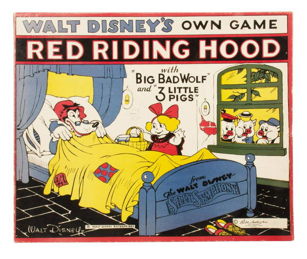 Walt Disney's Red Riding Hood Game.