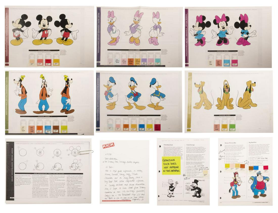 Disney Character Style Guide For Disney Store.