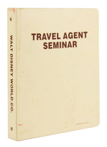 Epcot Pre-Opening Travel Agent Binder. - Dec 08, 2019 | Van Eaton ...