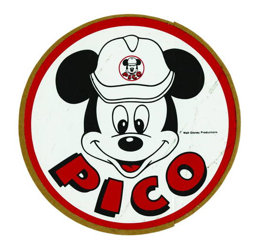 Epcot Pico Construction Sticker.