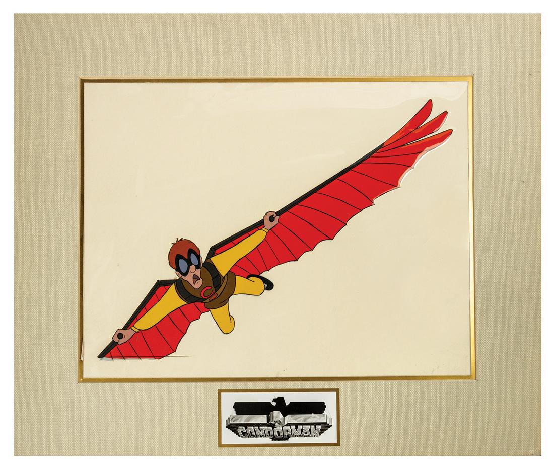 Condorman Opening Credits Cel.