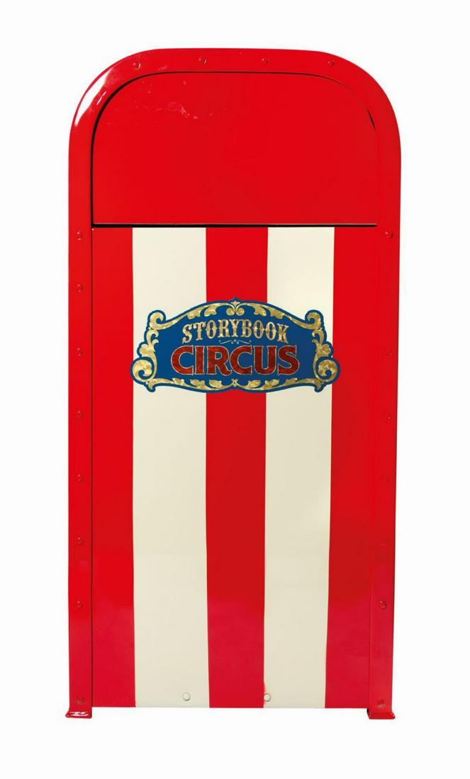 Storybook Circus Trash Can.