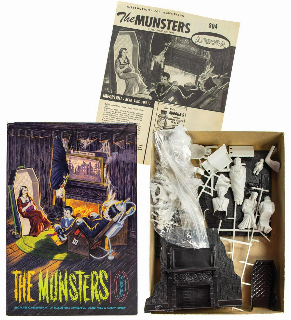 The Munsters Model Kit. - Jan 31, 2021 | Van Eaton Galleries in CA
