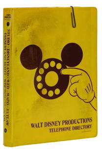 1973 Walt Disney Productions Telephone Directory.