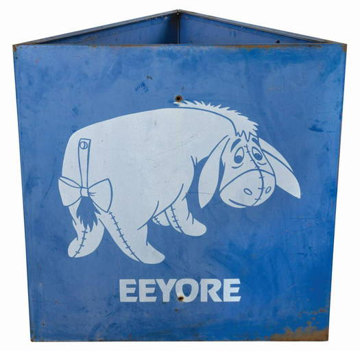 Eeyore Disneyland Parking Lot Sign.