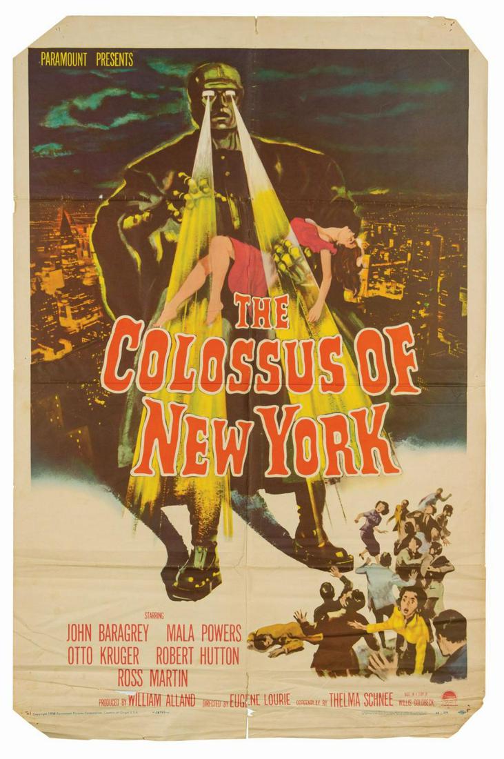 The Colossus Of New York 1 Sheet Poster.