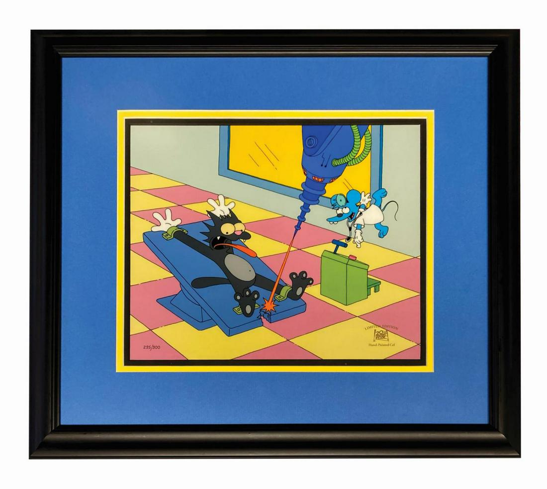 The Simpsons "Spay Anything" Limited Edition Cel. (#0316) on Sep 25 ...
