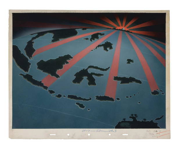 Victory Through Air Power Production Background.