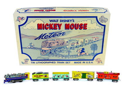 Marx 934 Mickey Mouse Meteor Set