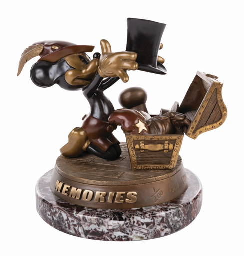 Mickey Memories Limited Edition Bronze By Bill Toma.