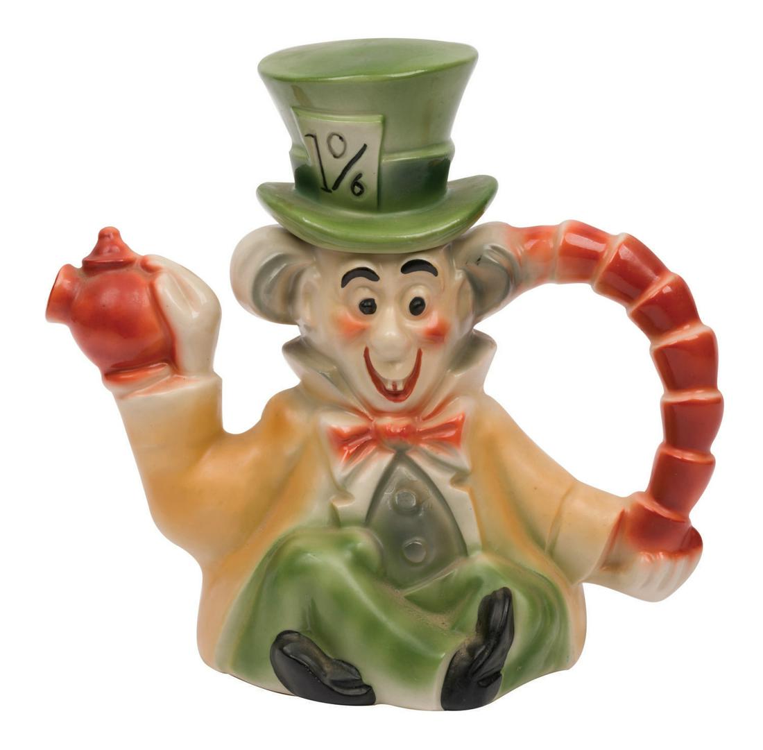 Mad Hatter Figural Teapot By Regal China.