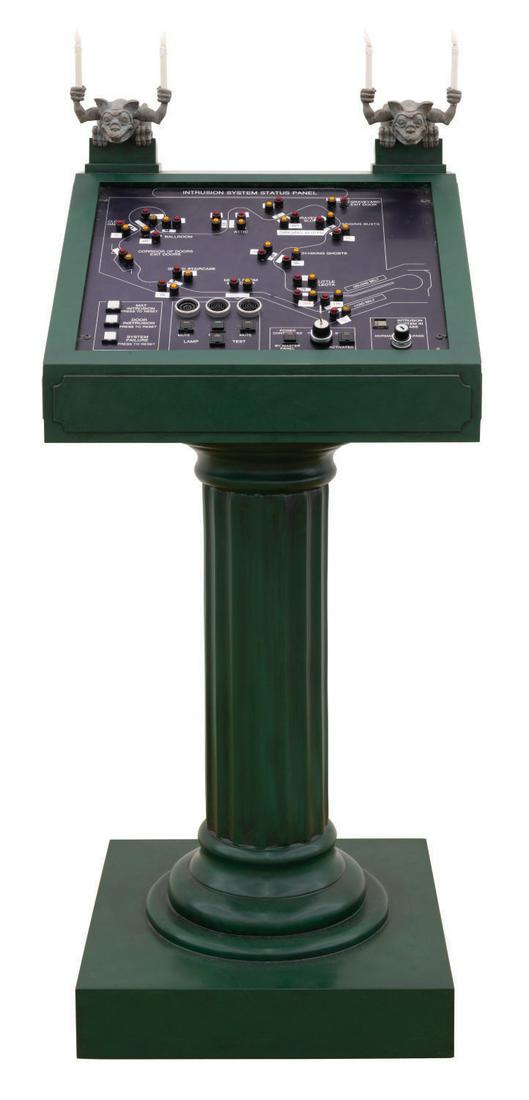A Rare Haunted Mansion Intrusion Control Panel. Auction