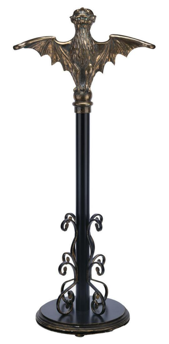 A Haunted Mansion Bat Stanchion. Auction