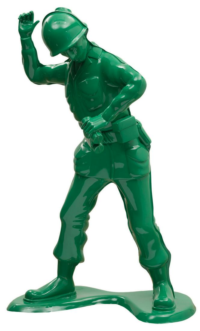 A Toy Story Army Man Prop Figure. Auction