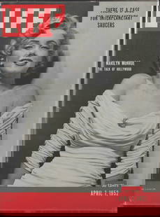 Marilyn Monroe's First Life Magazine Cover.