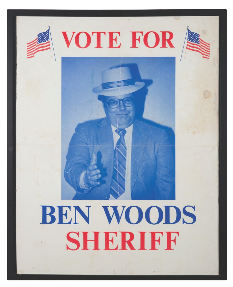 Barney Fife's Opponent Poster From "return To Mayberry" Auction
