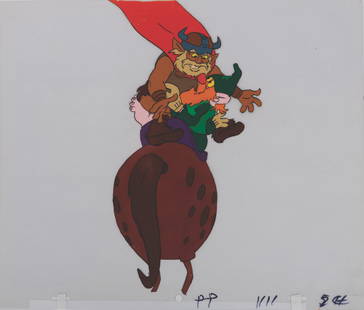 1930's Black And White Animation Cel Auction