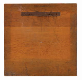 A Wood Piece From Walt Disney's First Studio. Auction