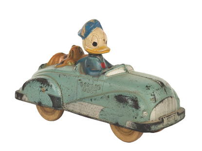 Sun Co. Donald Duck Rubber Roadster