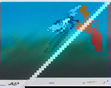 An Original Production Cel Of Mickey Mouse. Auction