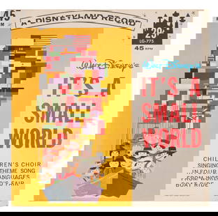 An "it's A Small World" Complete Souvenir Guidebook. Auction