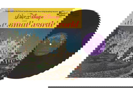 An "it's A Small World" Complete Souvenir Guidebook. Auction