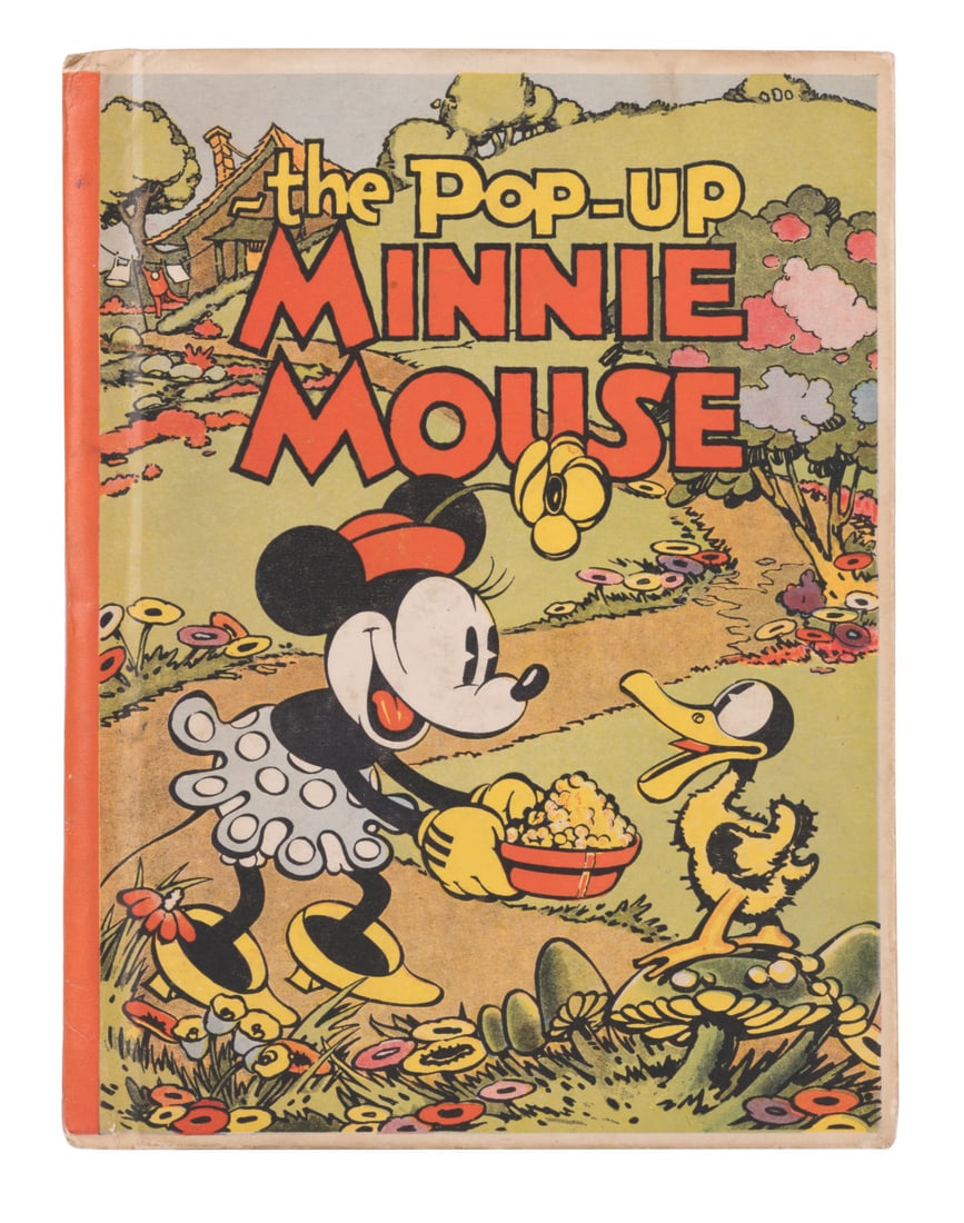 "the Pop-up Minnie Mouse" Book. Auction