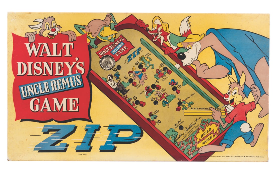 A Walt Disney's Uncle Remus Game. Auction