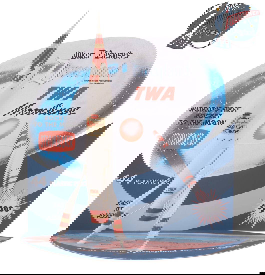 A Twa Rocket To The Moon Display Model. Auction