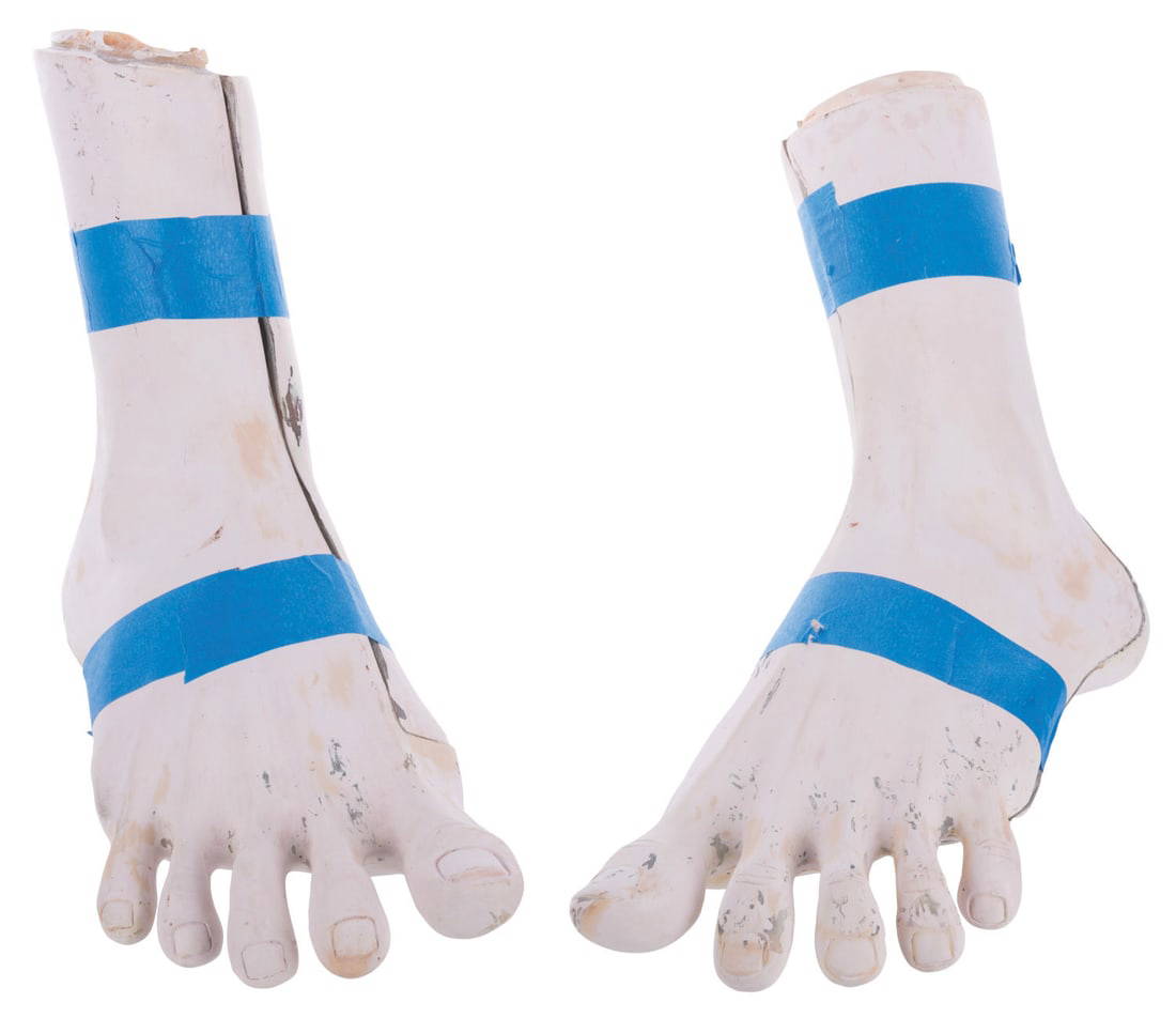 Carousel Of Progress Uncle Orville Feet Forms. Auction