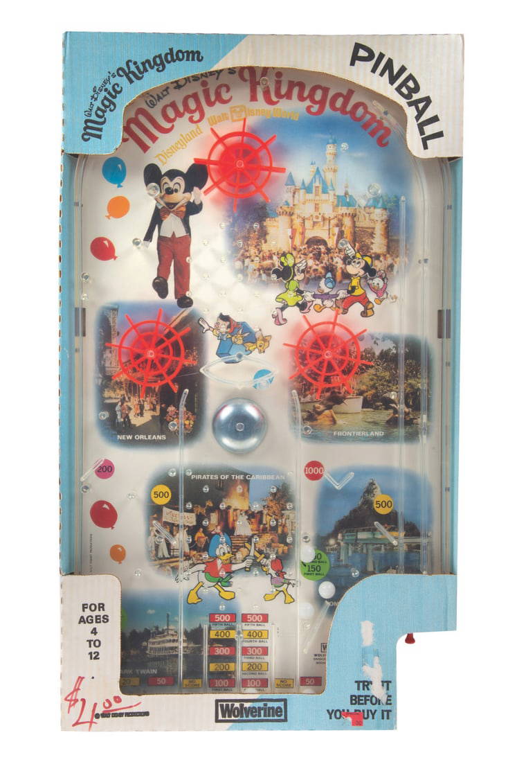 Walt Disney Pinball Machines for Sale at Auction