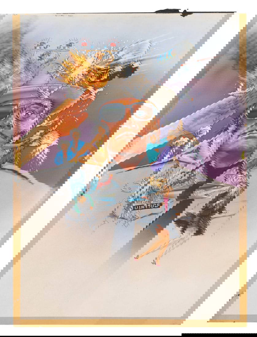 "smokey And The Bandit Part 3" Original Poster Artwork. Auction