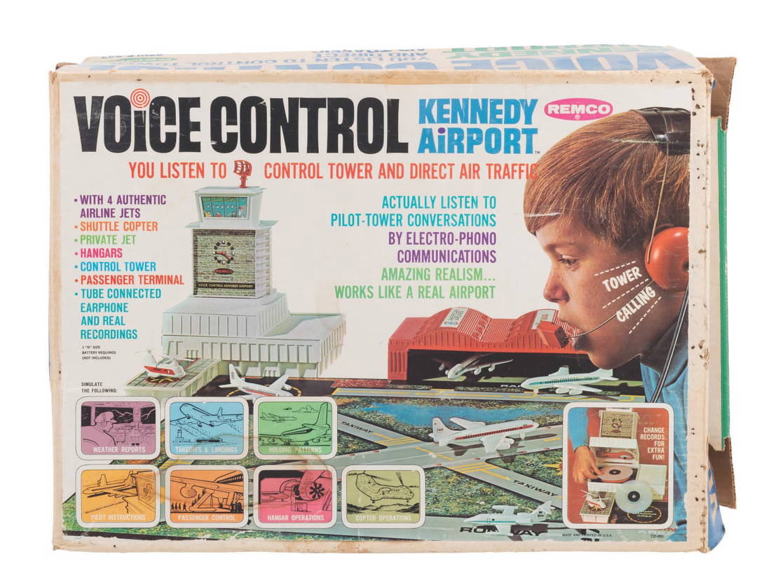 A 1968 Remco Voice Control Kennedy Airport. Auction