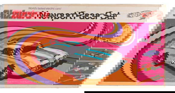 A Hot Wheels Super Charger Sprint Set. Auction