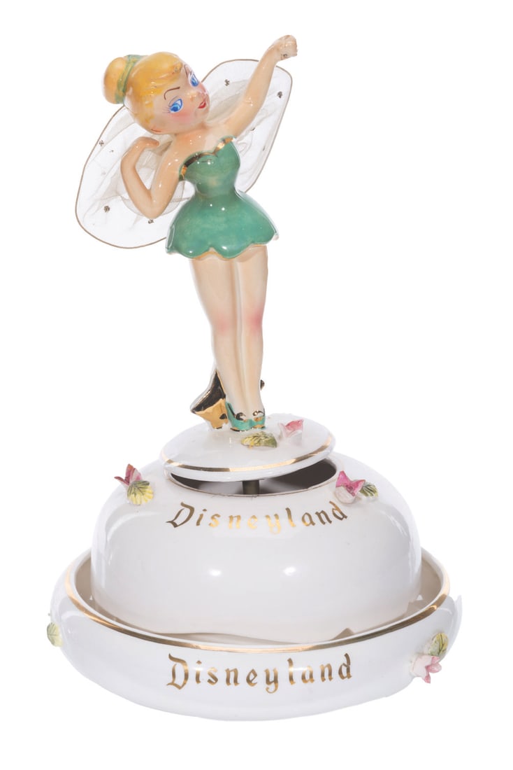 A Disneyland Tinker Bell Music Box Auction