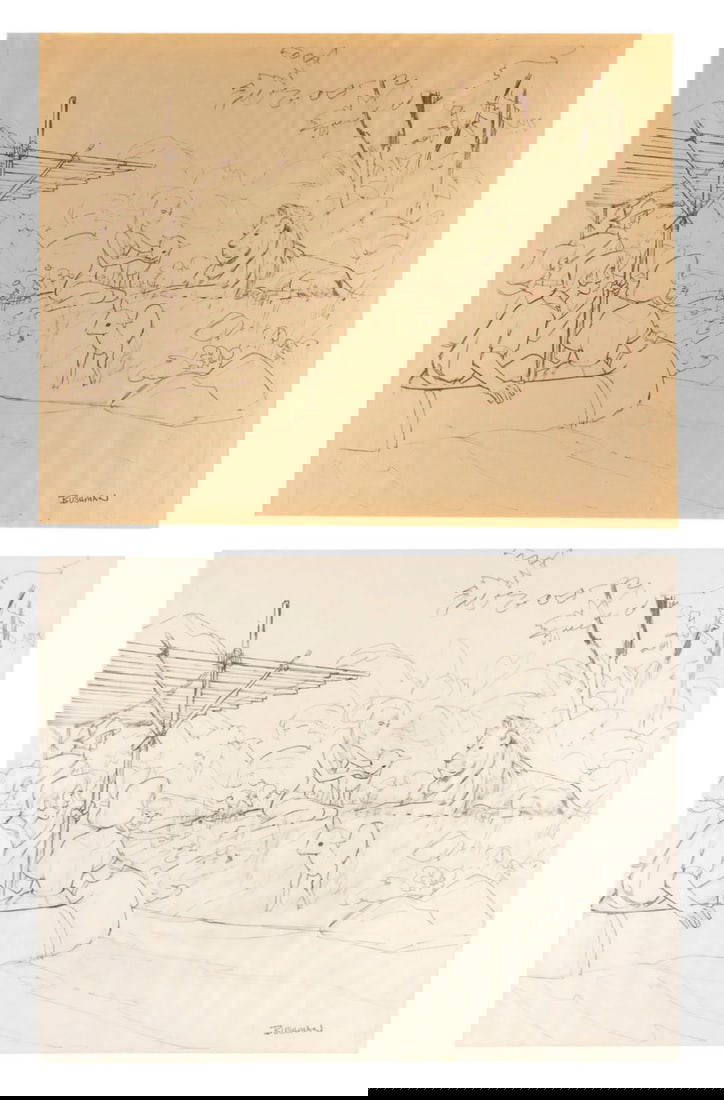 An Original Africa, U.s.a. Concept By Bruce Bushman. Auction