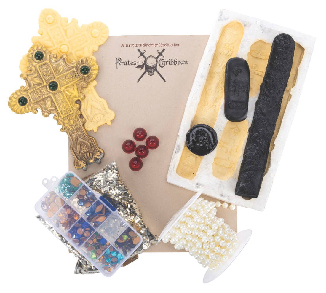 A Collection Of “pirates Of The Caribbean" Production Materials And ...