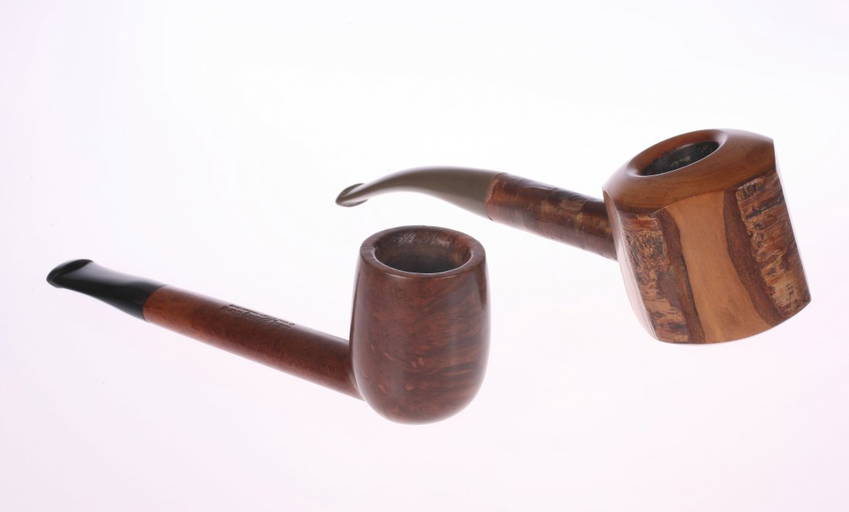 Pair Of (2) Walt Disney World Tobacco Pipes.