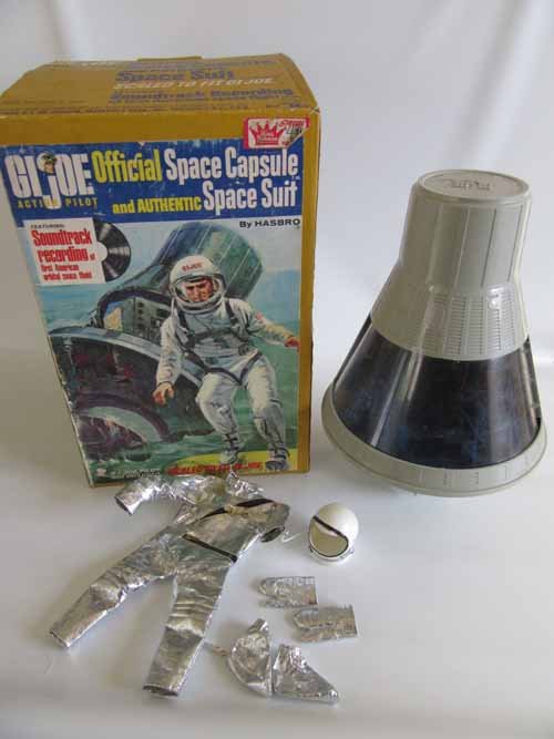 GI Joe Official Space Capsule and Authentic Space Suit