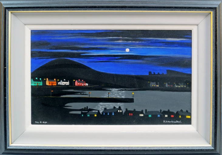 Patsy Dan Rodgers, British b.1945- ''Tory at Night''; - Mar 19, 2014 ...