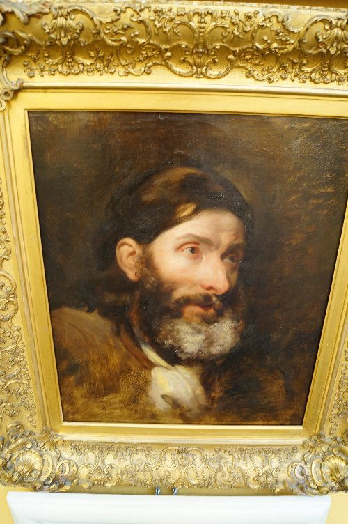 Circle of William Etty RA, British 1787-1849- Portrait