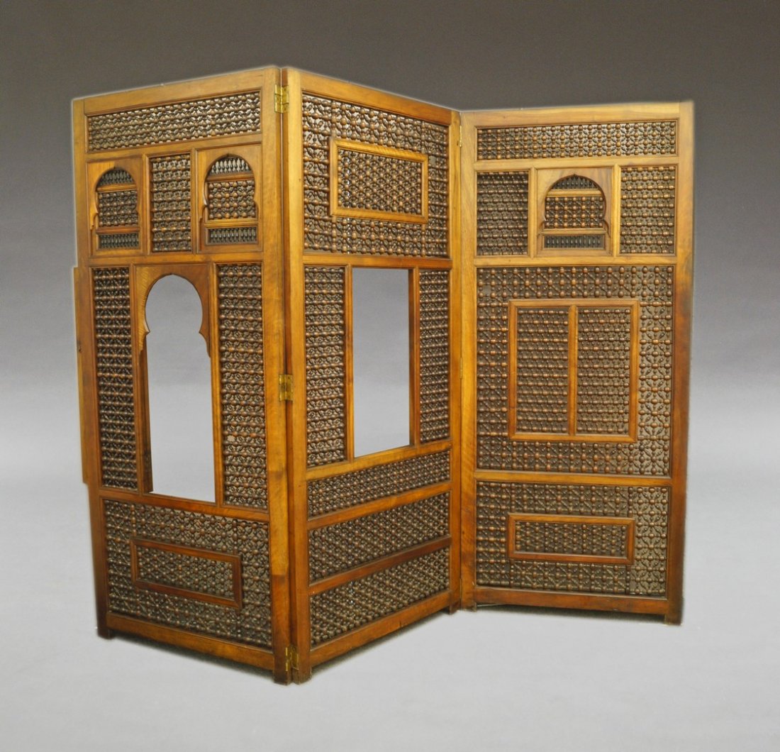 An Ottoman two fold beech Mashrabiya screen, 19th - Apr 15, 2016 ...