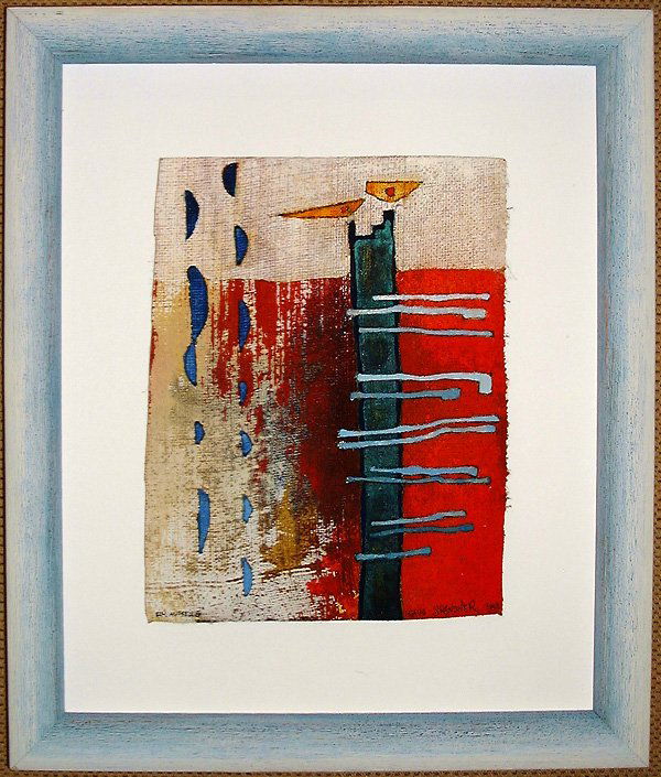 19: Klaus BRANDNER, painting, signed