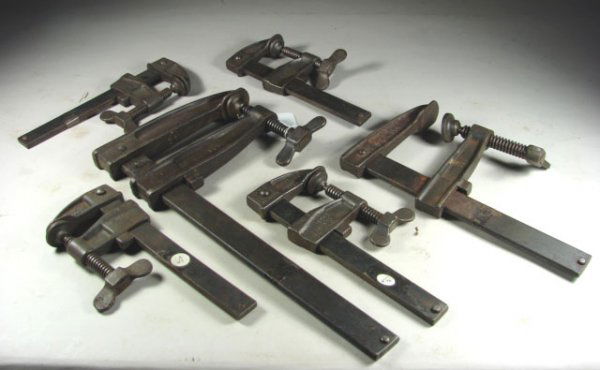 700: Six Hartford Clamp Co. Adjustable Clamps - Apr 14, 2007 | Valley ...