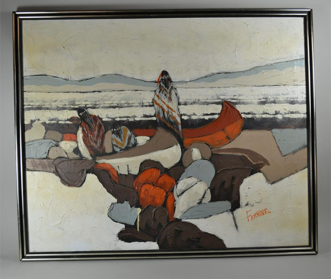 Frank Ferrante Oil on Canvas - Jan 04, 2020 | Valley Auctions in VA