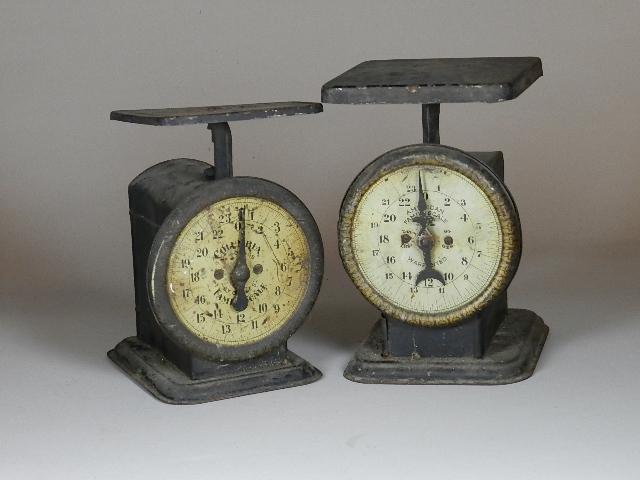 2 Antique Kitchen Scales
