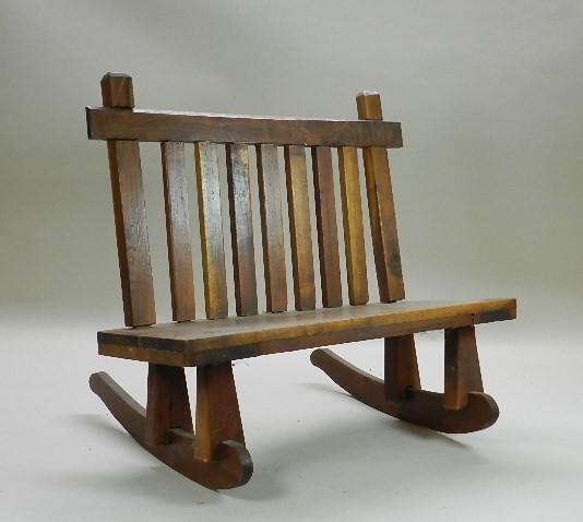 Child's Plank Seat Rocker