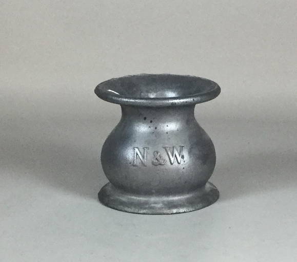 Norfolk & Western Railway Cast Aluminum Spittoon