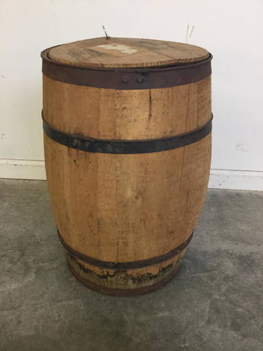 Rexall Drug Co. Wood Candy Keg w/ Lid Mt. Airy NC (#0521) on Aug 27 ...